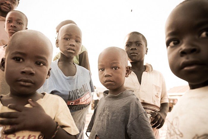 Children who live on Rusinga Island in western Kenya. (Photo by Jason ...
