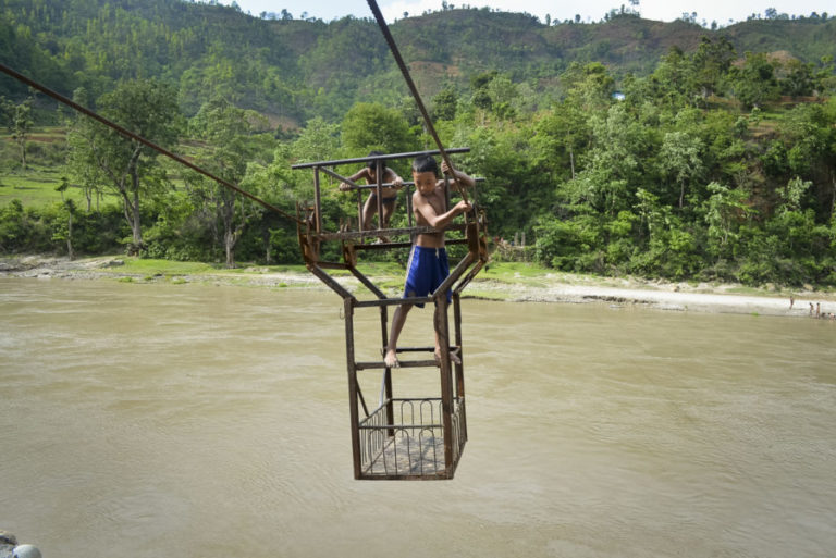 Perilous Nepal river pulley crossings to be replaced by bridges – The ...